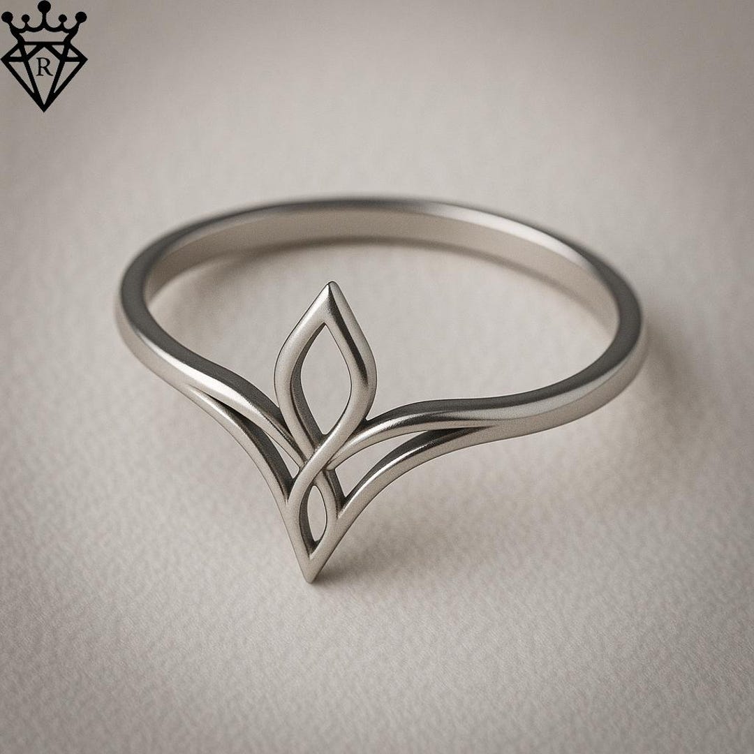 Handmade Minimalist Elf Ring | 925 Sterling Silver Fantasy Jewelry ...
