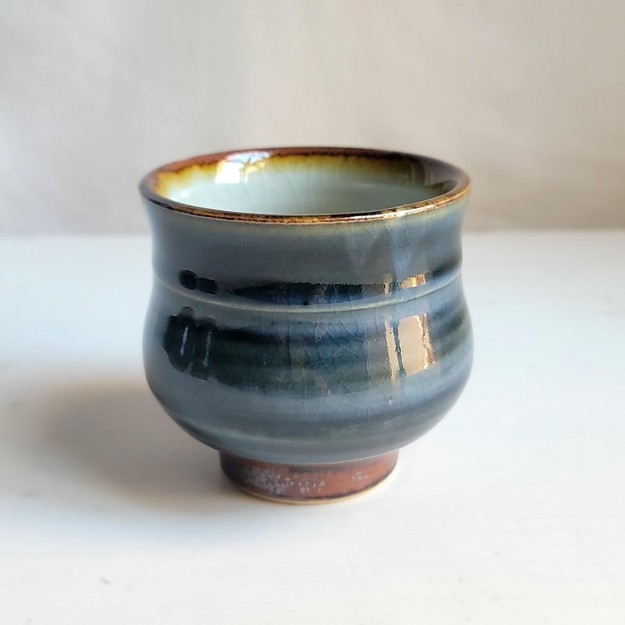 Vintage Japanese Ceramic Tea Cups/yunomi Style/handleless Mug/pottery ...