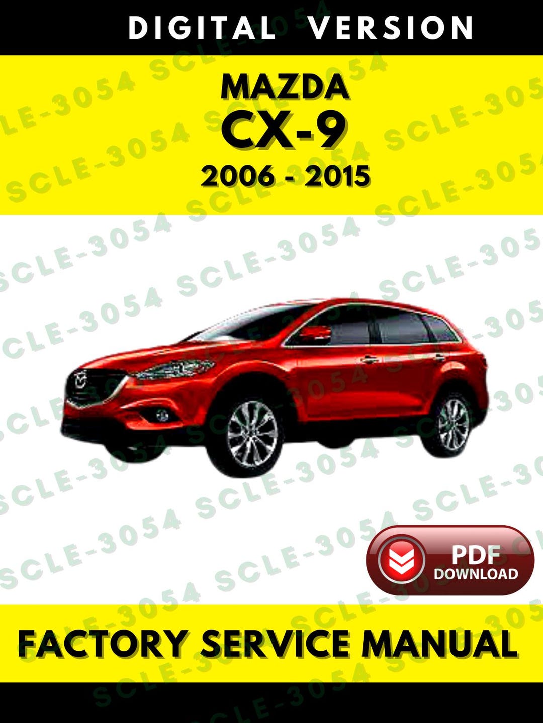 Mazda CX-9 2006-2015 Cx 9 Factory Service Repair Workshop Manual - Etsy