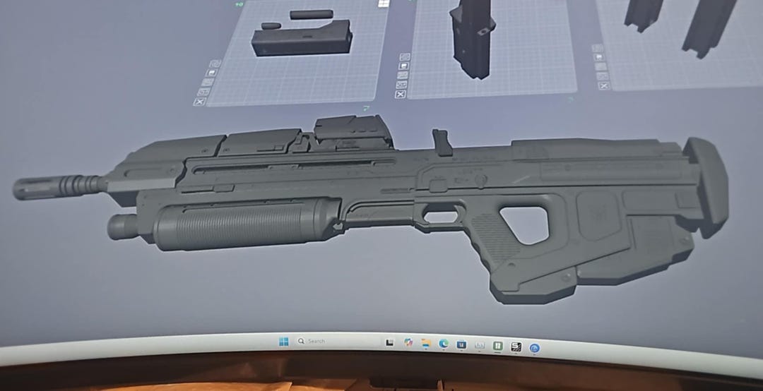 3D PRINTED Halo Prop for Cosplay - Etsy