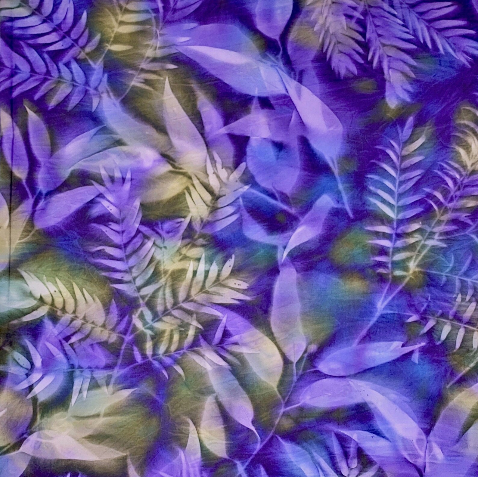 LANDSCAPE FABRIC African Fabric African Quilt Fabric Dyed - Etsy