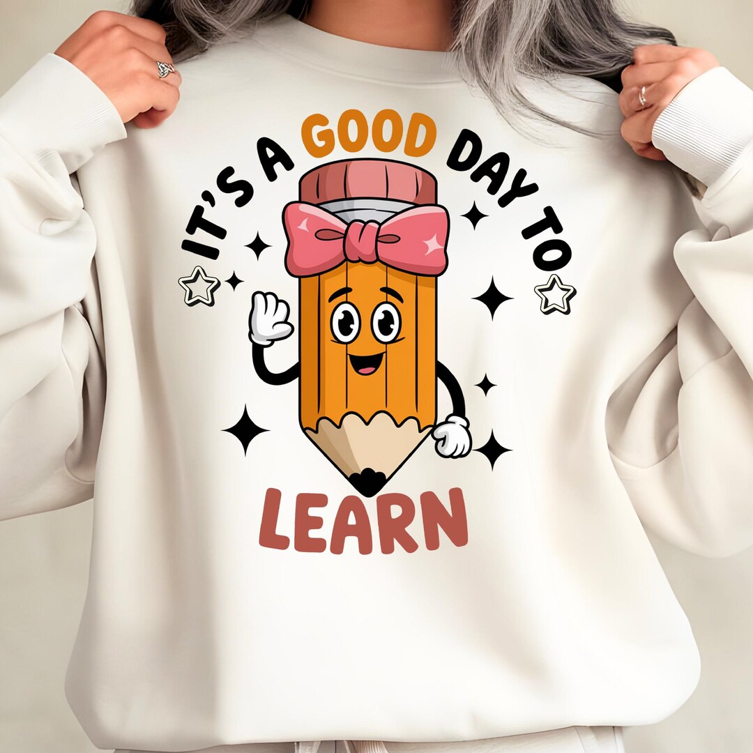 It's a Good Day to Learn Shirt Png, Retro Teacher Png, Teacher Shirt ...
