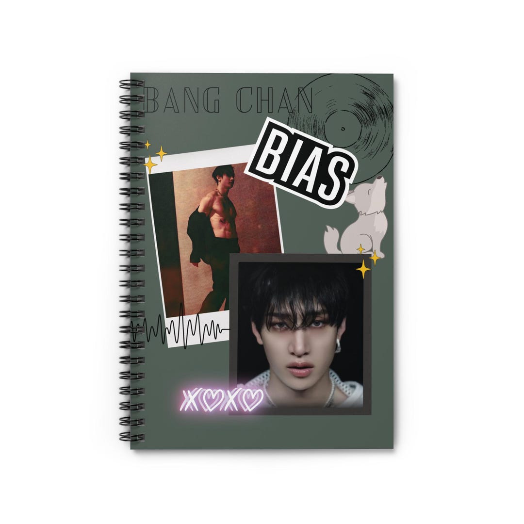 Bang Chan Bias Spiral Notebook - Ruled Line - Etsy