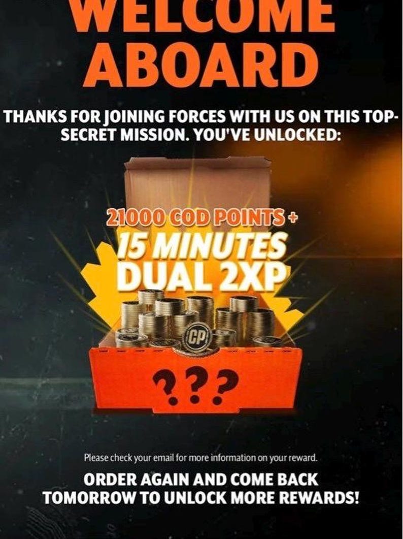 Call of Duty Black Ops 6 BO6 Little Caesars 1 Code buy 2 Get 1 Free - Etsy