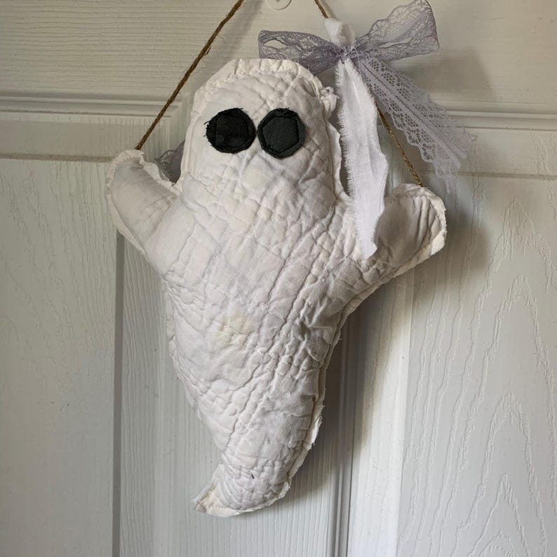 Handmade Stuffed Quilt Ghost - Etsy