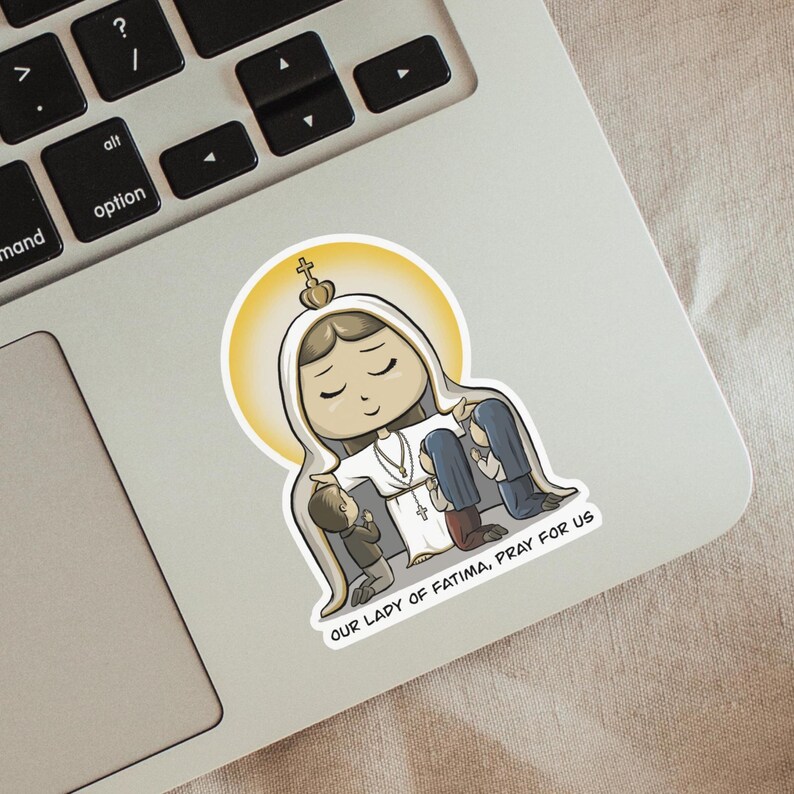 Our Lady of Fatima Sticker - Etsy