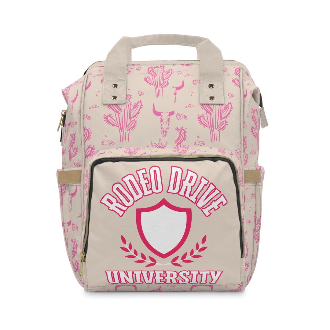 Rodeo Drive University Stylish Diaper Backpack, Trendy Baby Bag ...