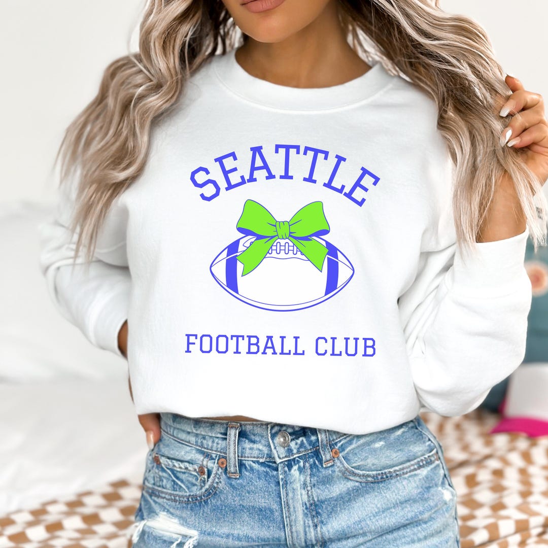 Seattle Football Club Sweatshirt, Gift for Sport Fans, Cozy Top ...