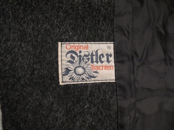 Vintage Distler Original Tracht Men's Overcoat Mid Le… - Gem