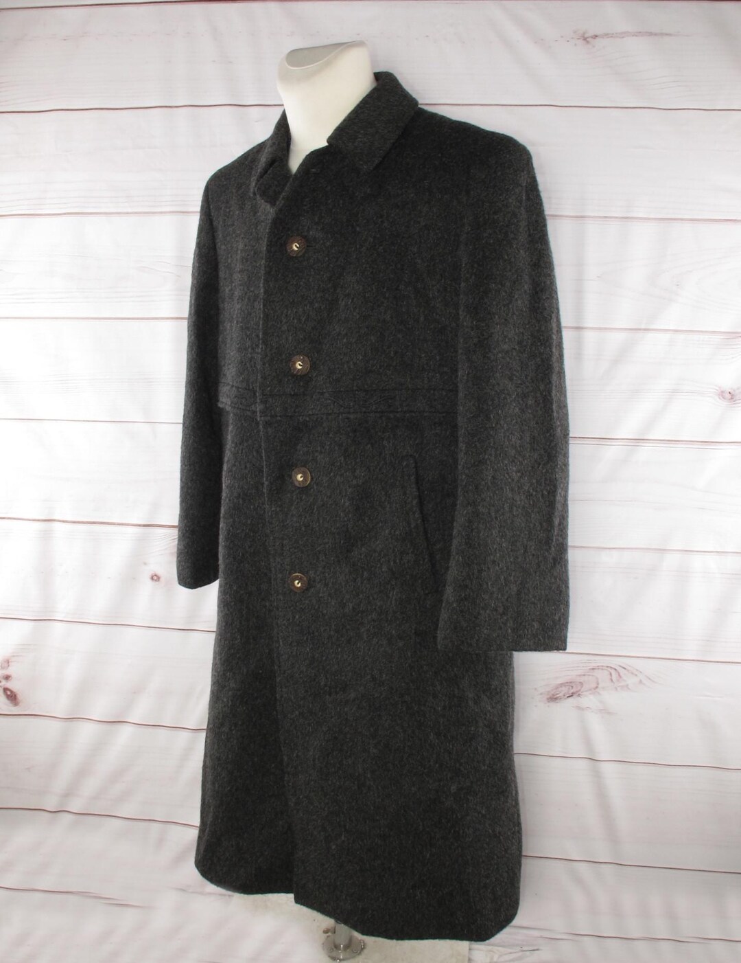 Vintage Distler Original Tracht Men's Overcoat Mid Length Coat Jacket ...