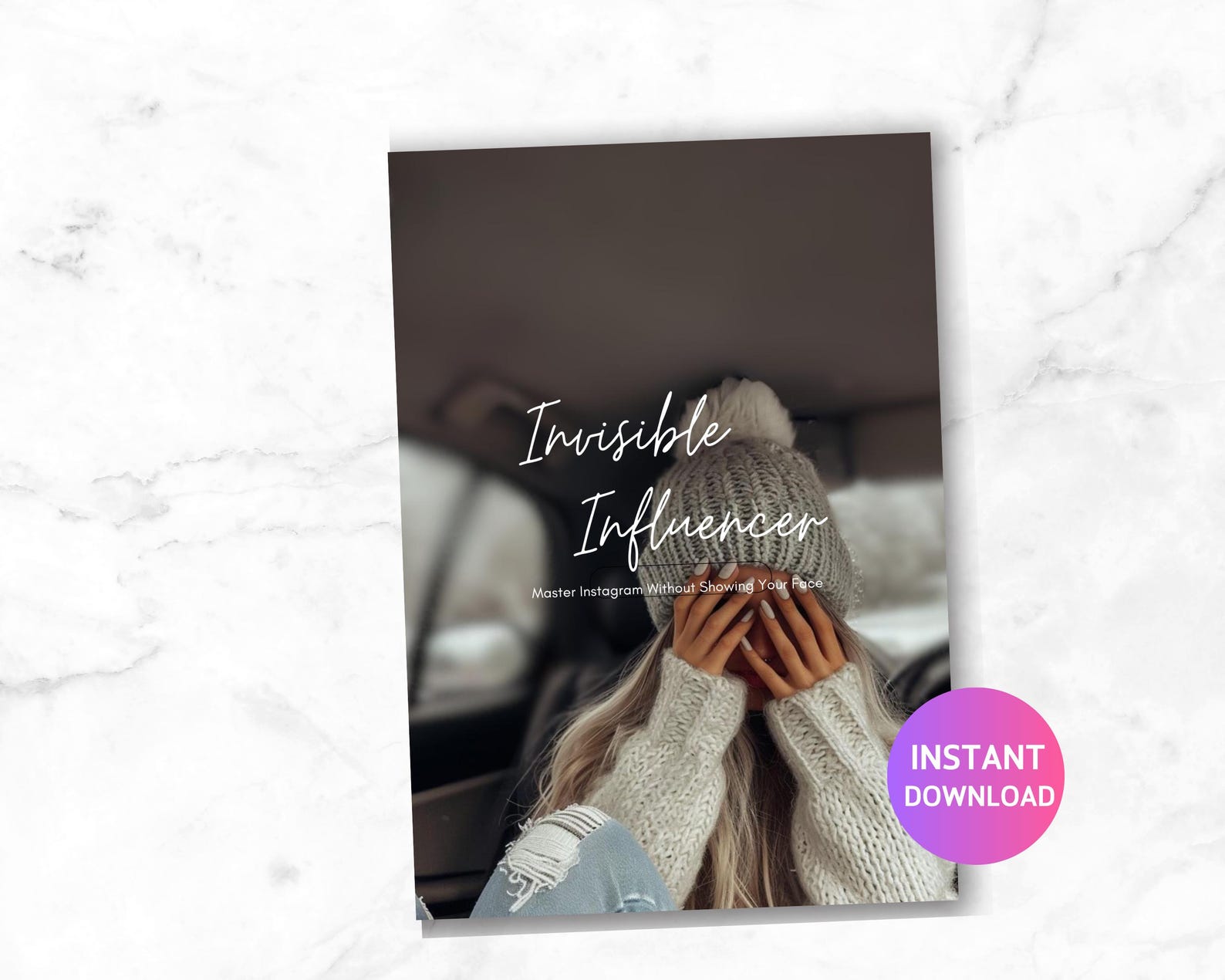 Invisible Influencer Guide | Build a Faceless Instagram Brand | Digital ...