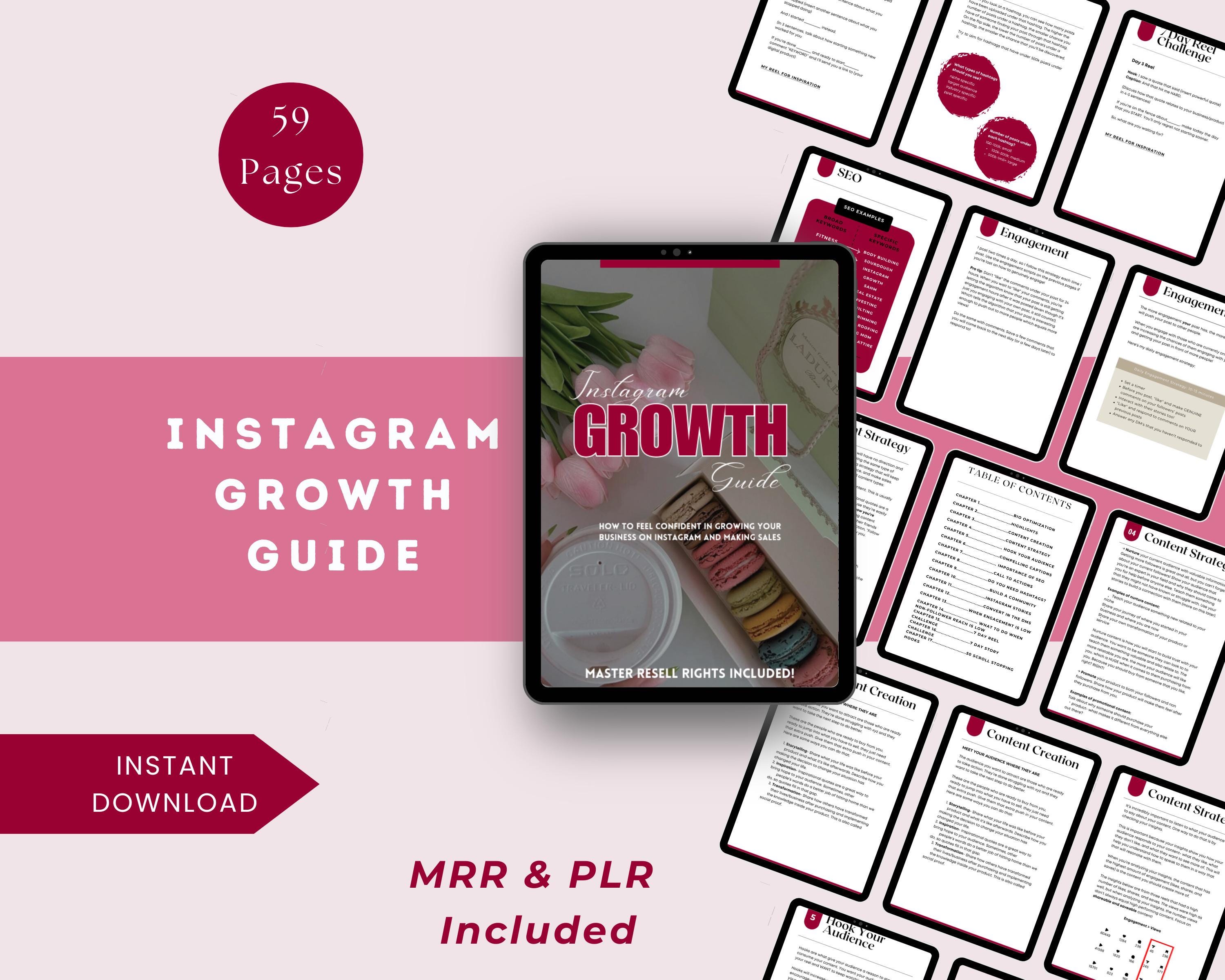 Instagram Growth Guide | Optimize, Grow, & Convert on IG | Faceless ...