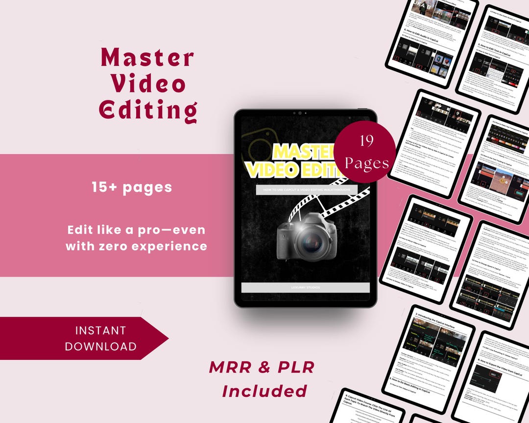 Capcut Editing Guide | Master Short-form Video Creation | Instant ...