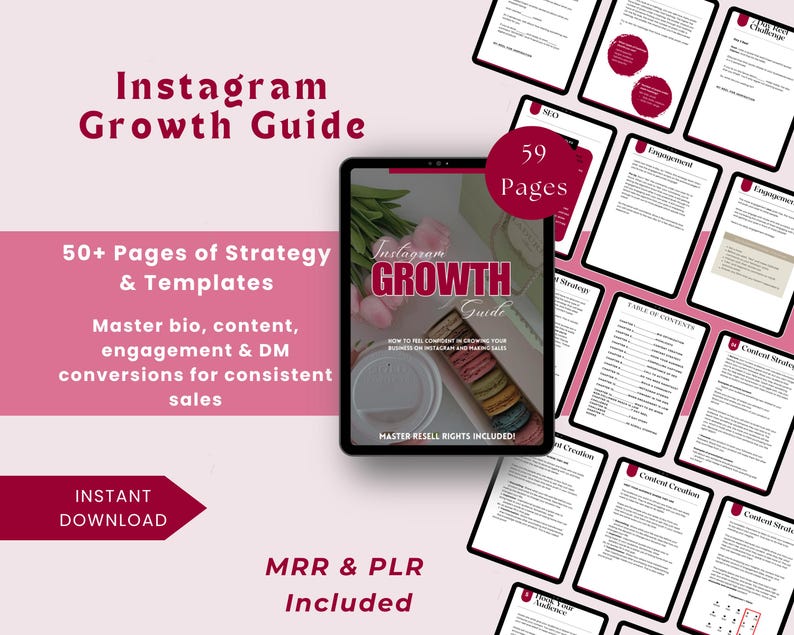 Instagram Growth Guide | Optimize, Grow, & Convert on IG | Faceless ...