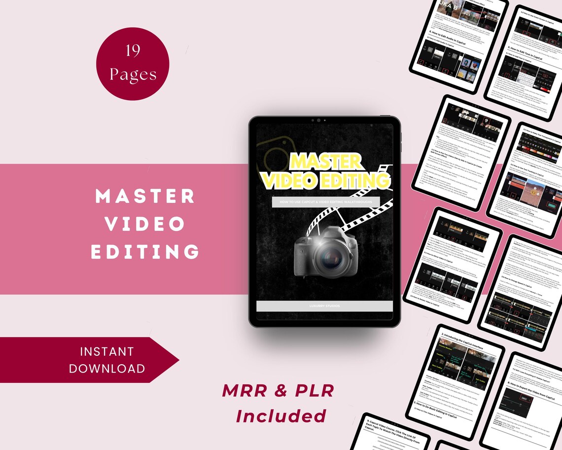 Capcut Editing Guide | Master Short-form Video Creation | Instant ...