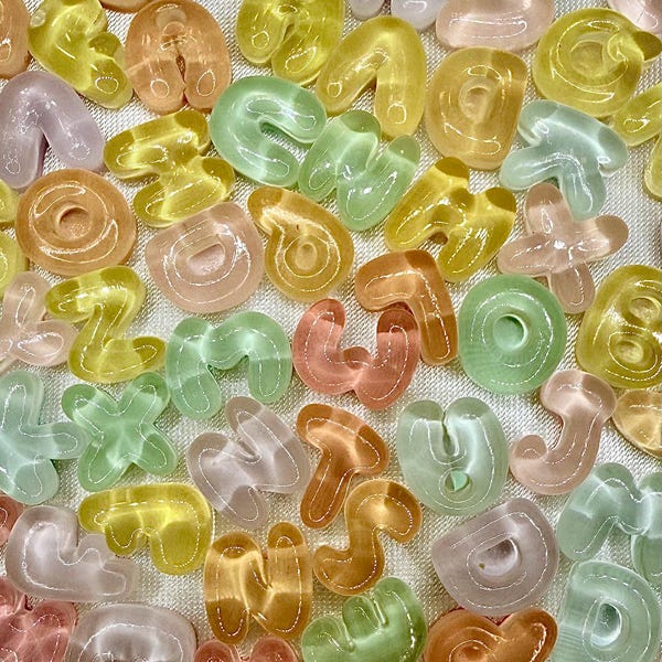 Labubu Alphabet Letters - Etsy