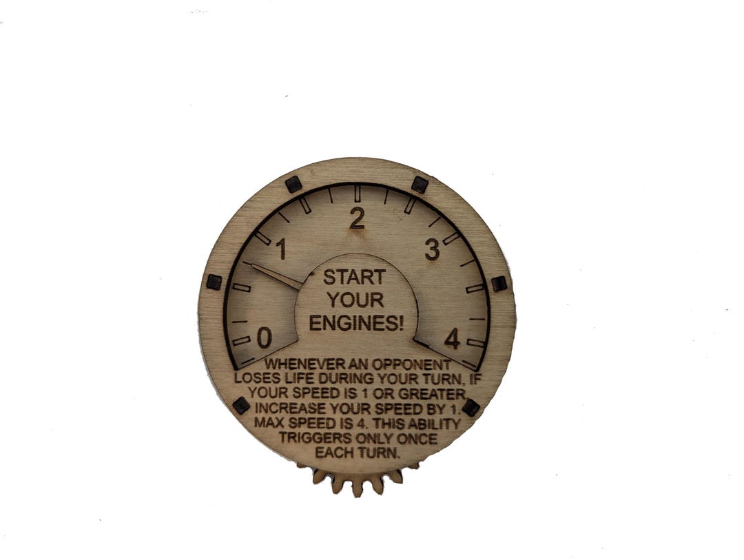 Aether Drift Speed Tracker, Magic the Gathering - Etsy