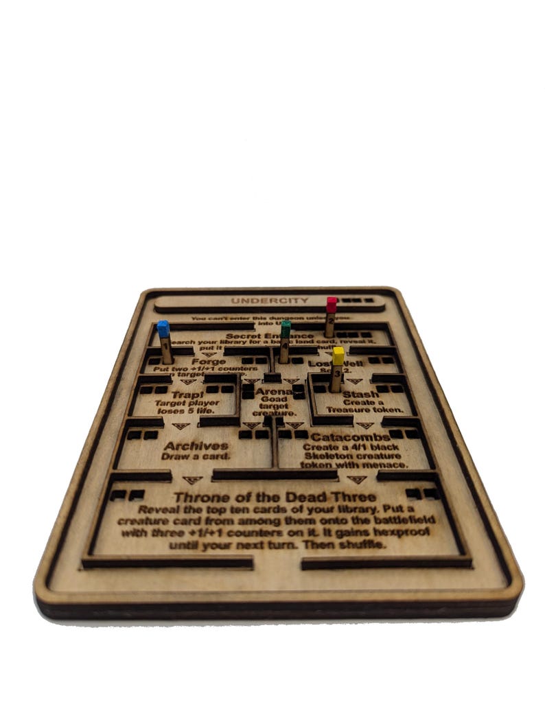 The Undercity Dungeon Tracker - Magic the Gathering - Etsy