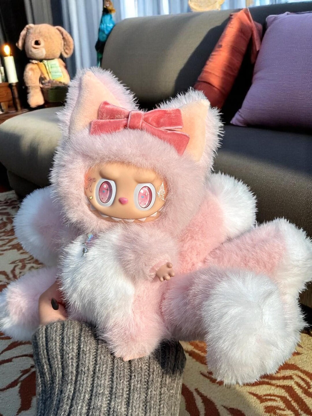 LABUBU Enchanted Peach & Nine Tailed Fox Series Blind Box - Adorable ...