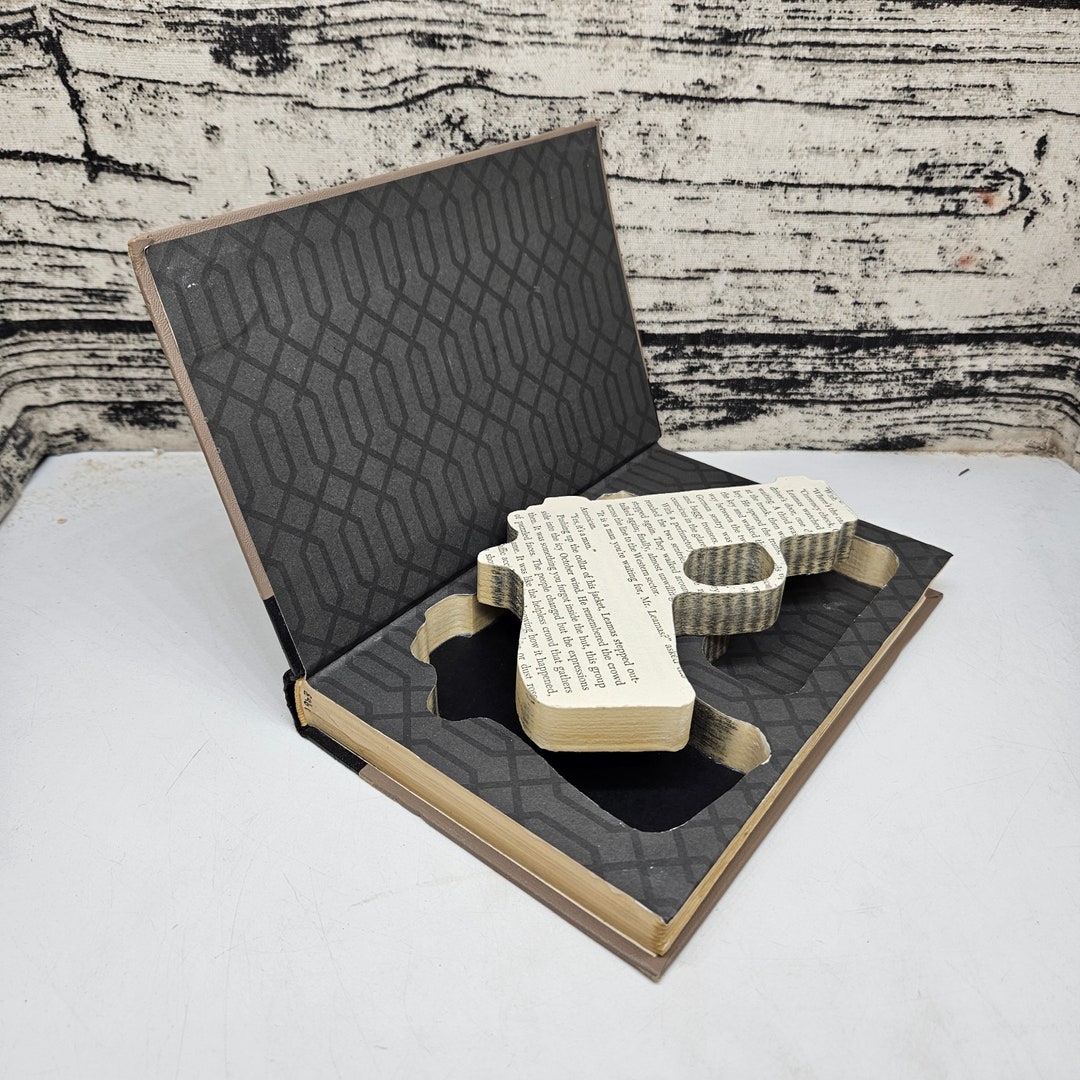 Gun Shaped Hollow Book Safe the Spy Who Came in From the Cold Vintage ...