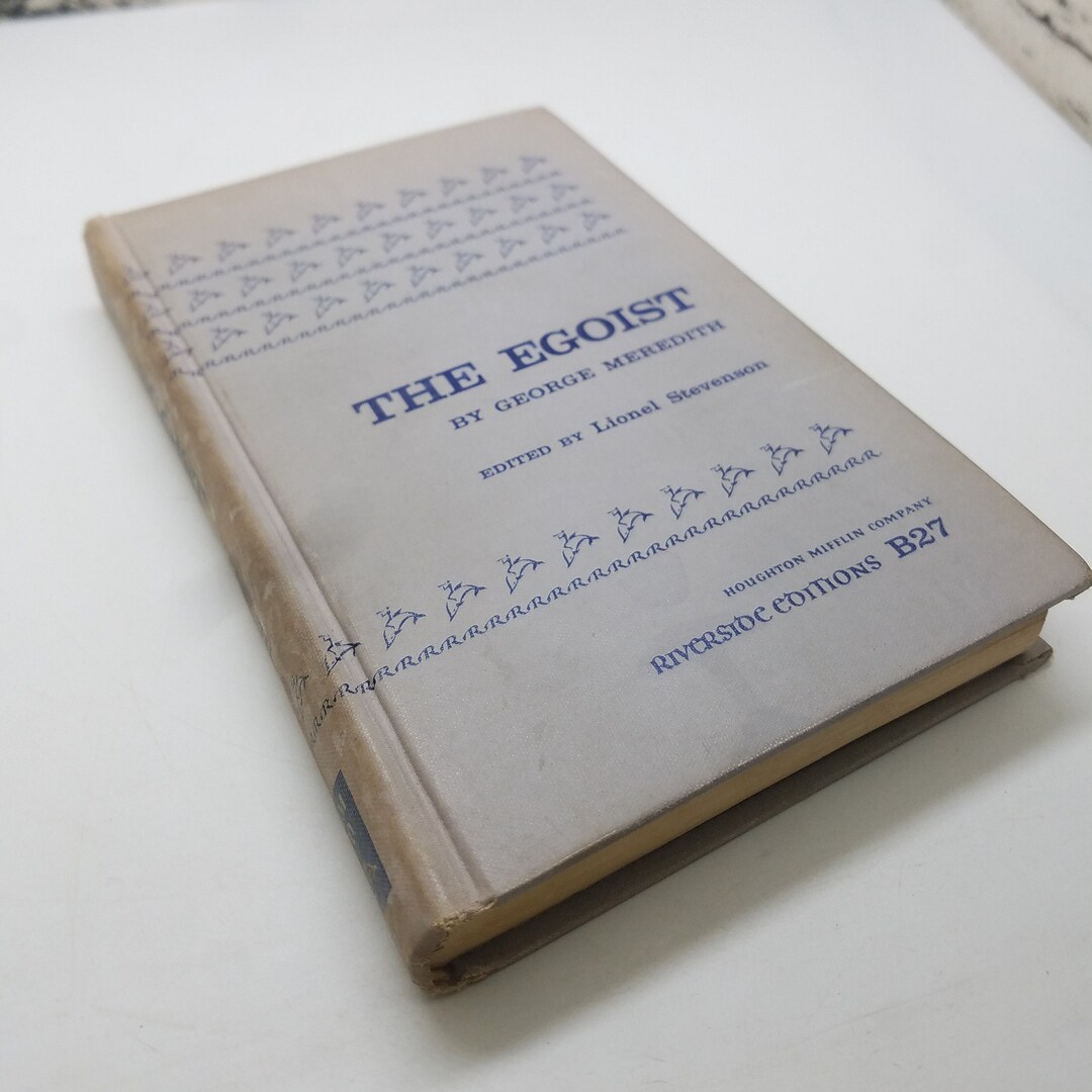 Vintage Hollow Book Safe: "the Egoist" Secret Stash Box - Etsy