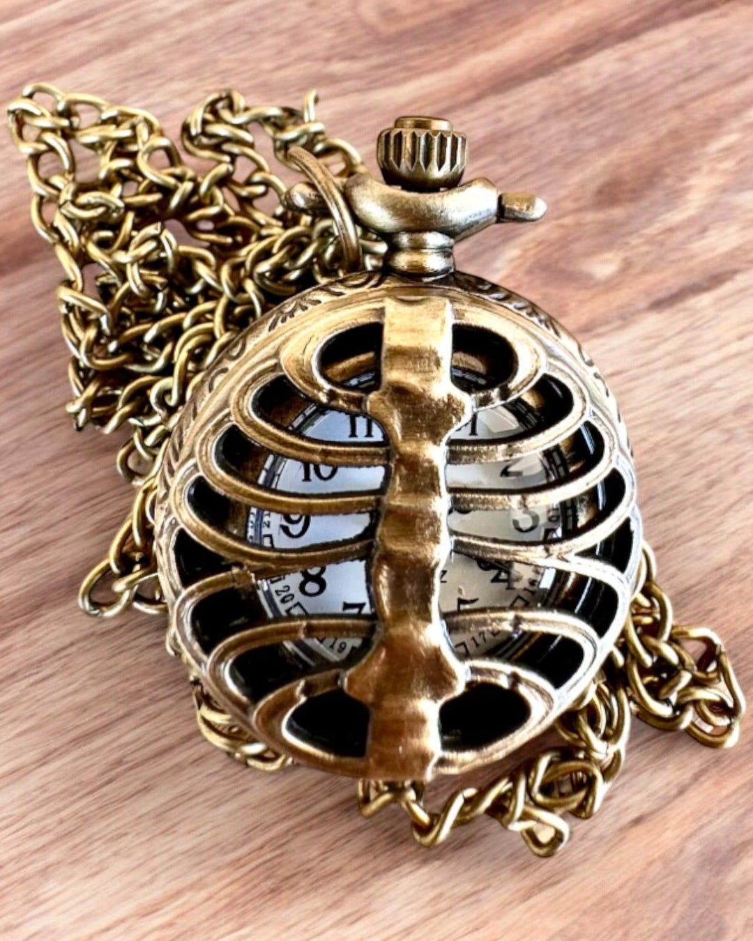 Pocket Watch "fish Scale" With the Possibility of Engraving as a Gift ...