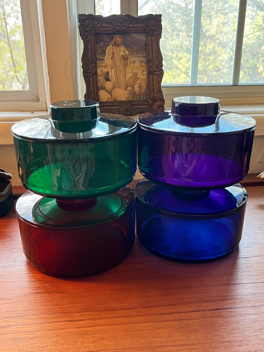 Vintage 70s Stackable Tupperware Preludio Acryclic Containers - Etsy