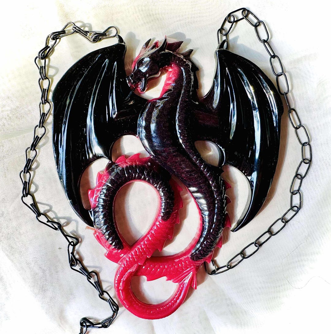 Dragon Epoxy Art / Dragons Multi-colored / Dragon Wall Decorations ...