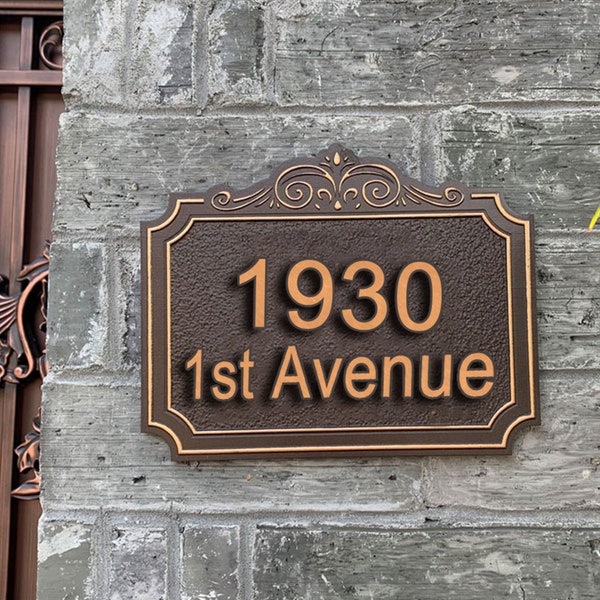 Address Plaque - Etsy