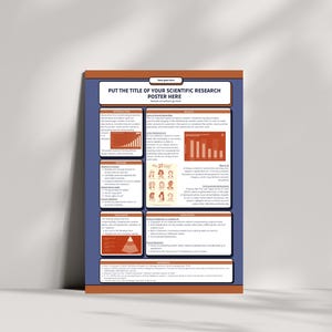 Canva Template for Scientific/academic Poster - Etsy