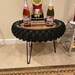 Dirtbike Tire End Table 16 Height. - Etsy