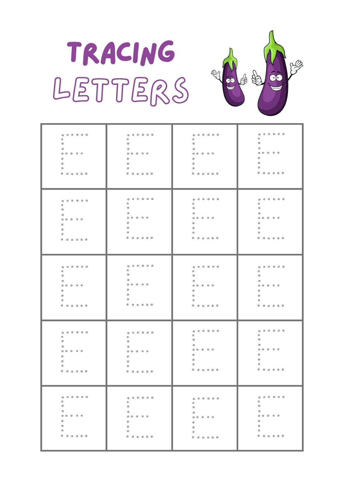 Alphabet Worksheet, Learning Letters for Kids, Learning to Write ...