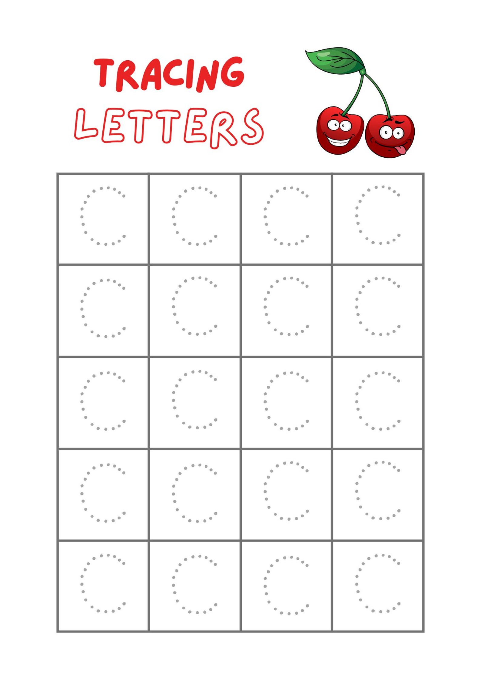 Alphabet Worksheet, Learning Letters for Kids, Learning to Write ...