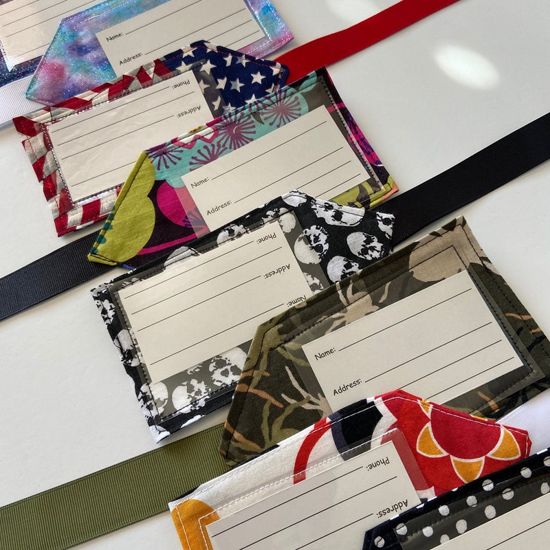 Fabric Luggage Tag - Etsy