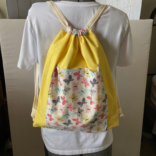 Drawstring Backpack - Etsy