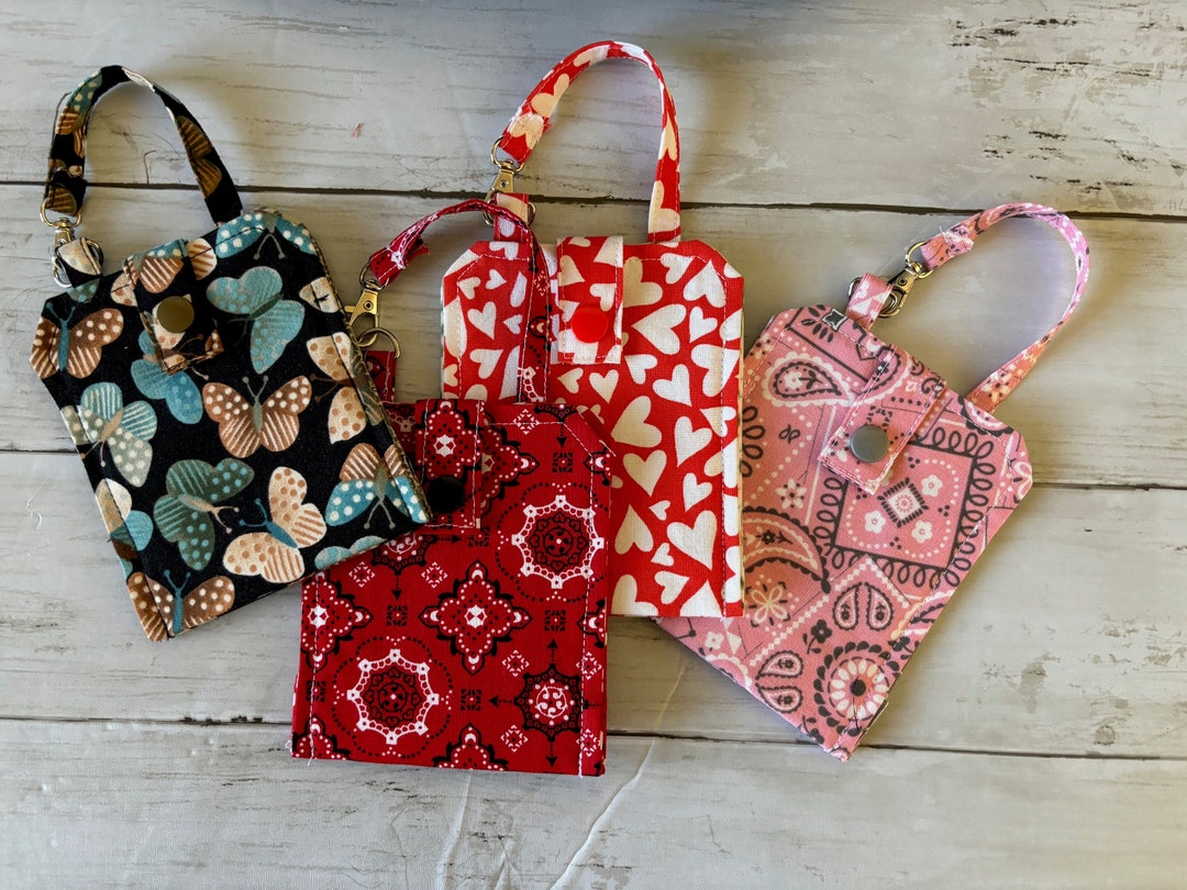 Keychain Card Holder - Mini Wallet - Coin Purse - Etsy