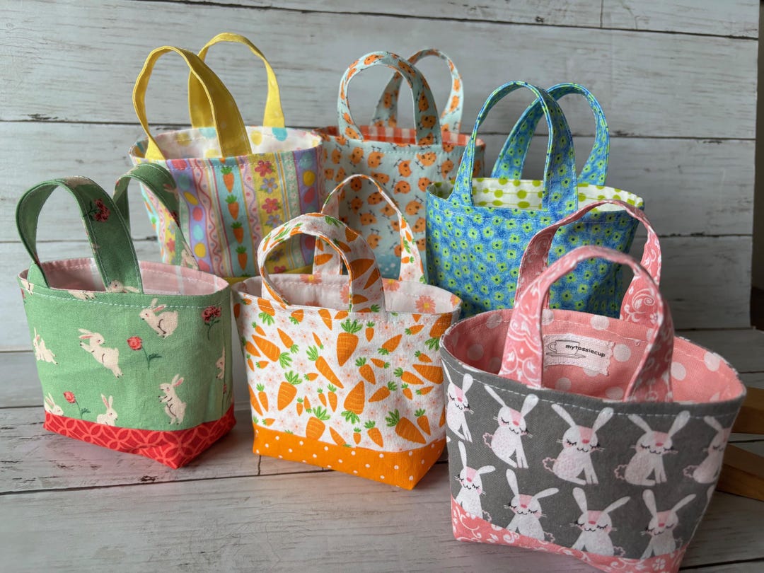 Mini Tote Bag - Spring Edition - Etsy