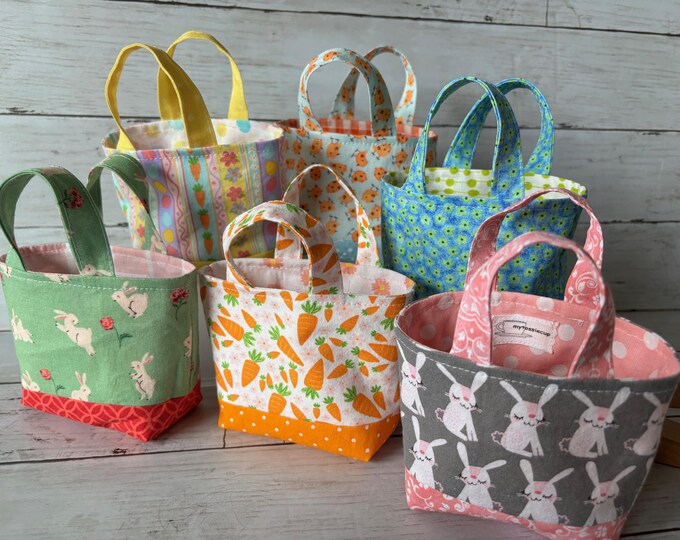 Mini Tote Bag - Spring Edition - Etsy