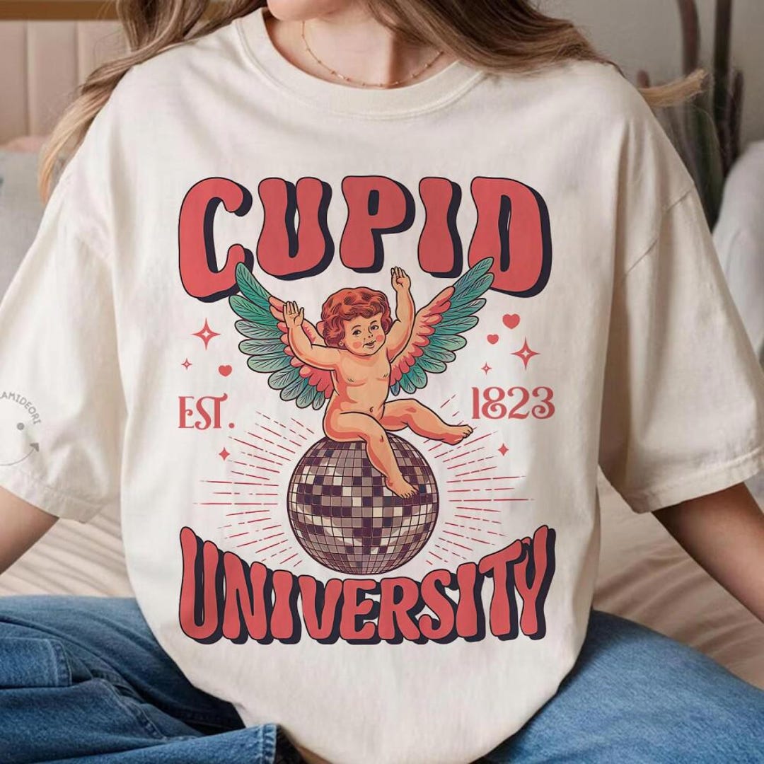 Cupid University PNG, Love Season Png, Romantic Humor Png, Valentine ...