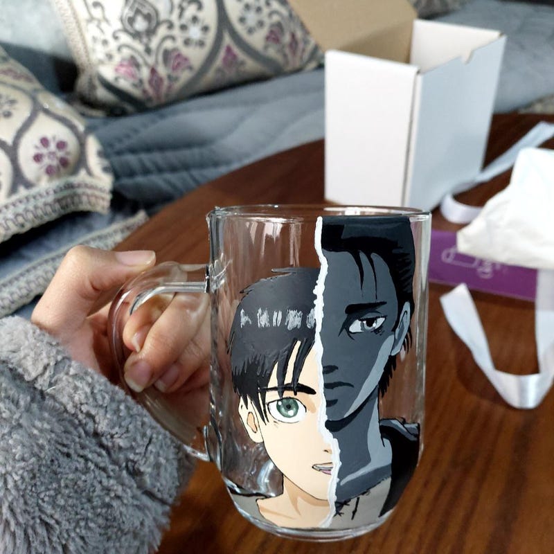 Anime Attack on Titan Cups - Etsy