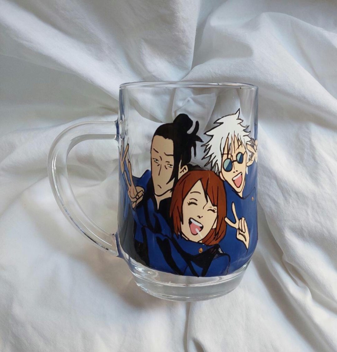 Anime Mug. Gojo and Geto Mug. Fun Mug. Gojo and Geto and Shoko Mug. Mug ...