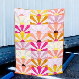 The SUNNY DAYS AHEAD Pdf Quilt Pattern - Etsy