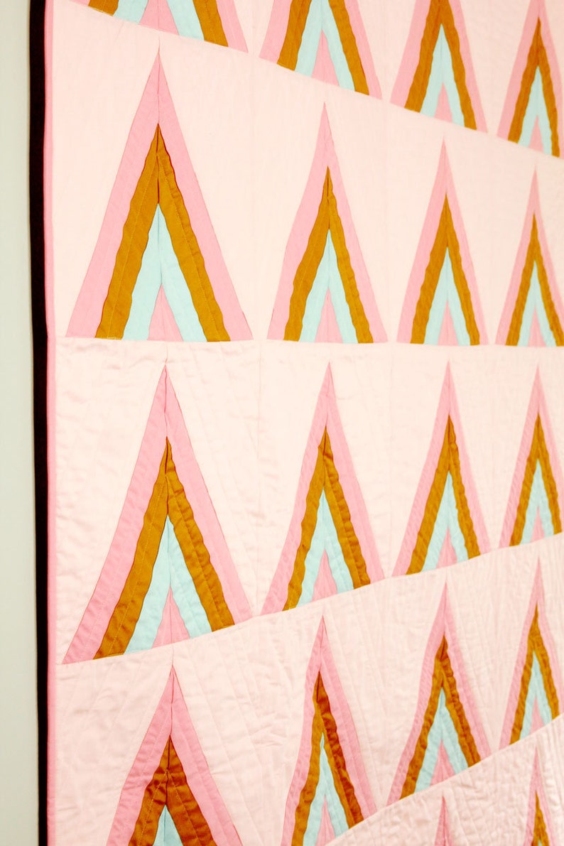 The Modern Arrows Quilt PDF Pattern - Etsy