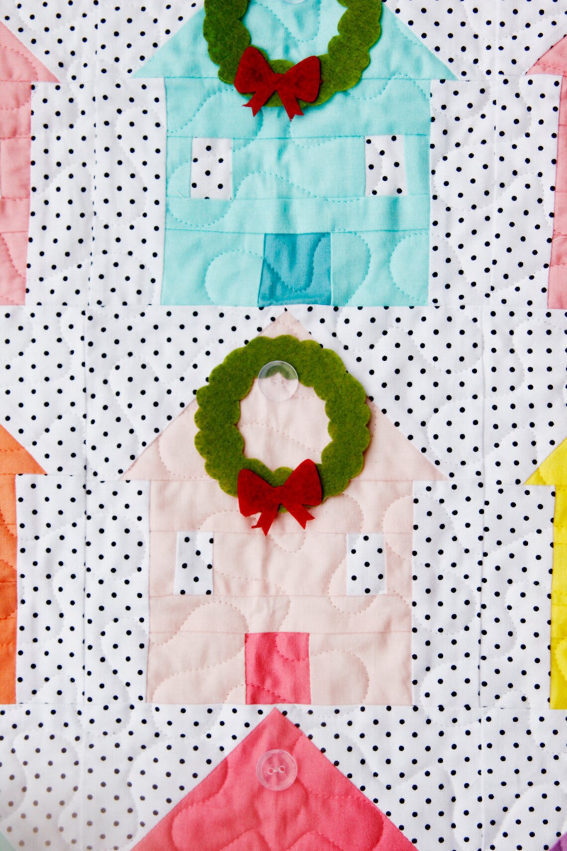 The Christmas Village Quilt PDF Pattern - Etsy