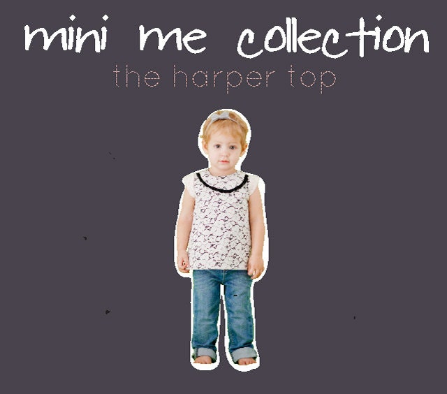 The HARPER Top Pdf Pattern Size 18M to 10 - Etsy Australia