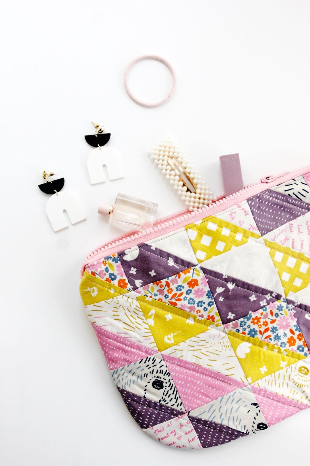 Charm Square Zipper Pouch Pattern PDF - Etsy