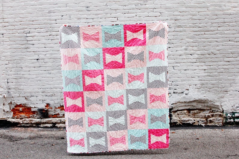 The Bow Quilt PDF Pattern - Etsy