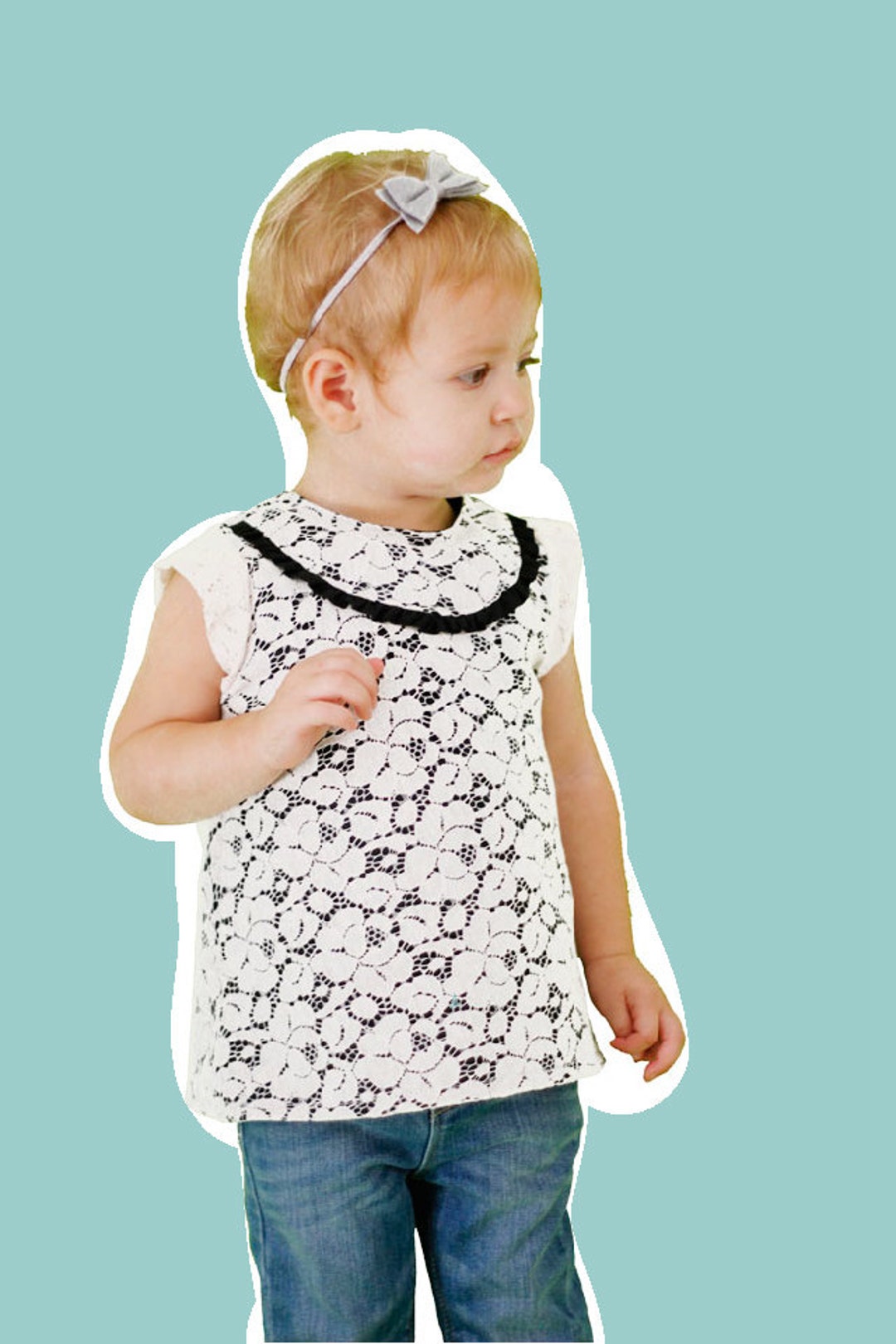 The HARPER Top Pdf Pattern Size 18M to 10 - Etsy