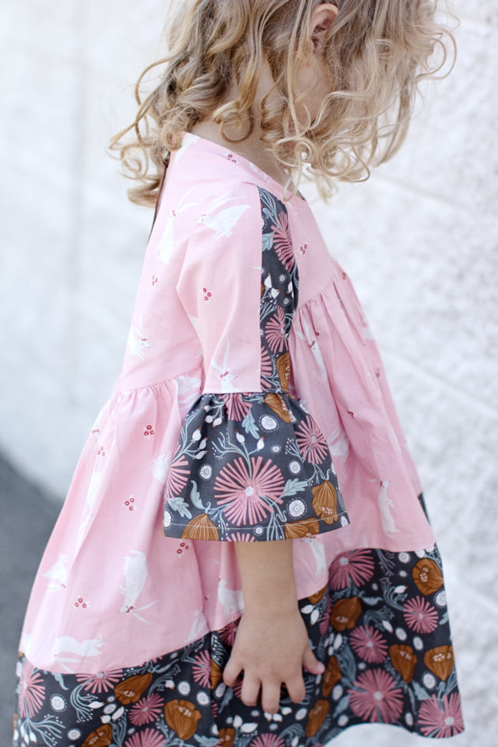 The EMMA Blouse Tunic Dress Pdf Pattern Size 18M to 10 - Etsy