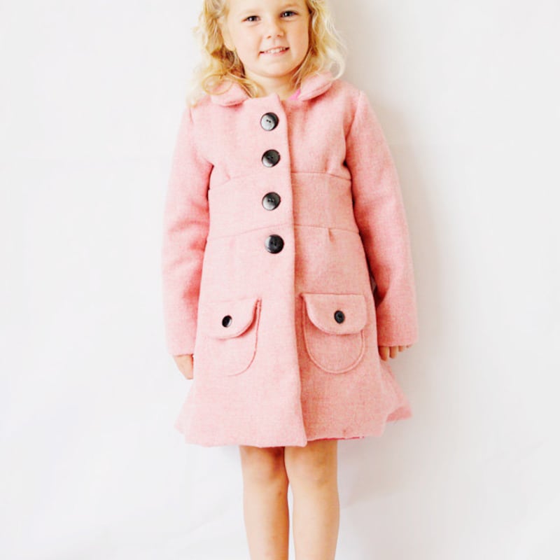 Girls Coat Pattern - Etsy